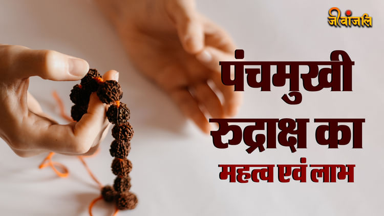 Panchmukhi Rudraksha: जानिए पंचमुखी रुद्राक्ष का महत्व, पहनने की विधि और लाभ - Jeevanjali