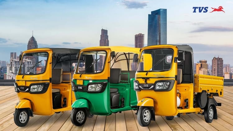 Tvs Motor Plans To Enter Electric Three Wheeler Cargo Vehicle Segment ...