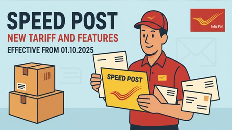 Speed Post Tariff Revised From Oct 1, India Post Adds New Features ...