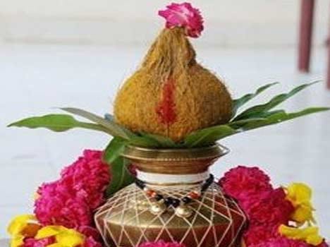 Navratra Kalash Puja Coconut - कलश पर नारियल क्यों रखते हैं और इसके ...